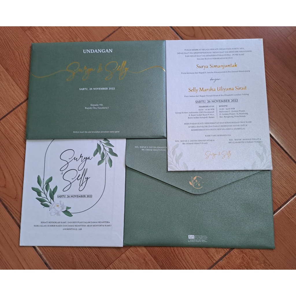 Jual Undangan Hard Cover Amplop | Shopee Indonesia