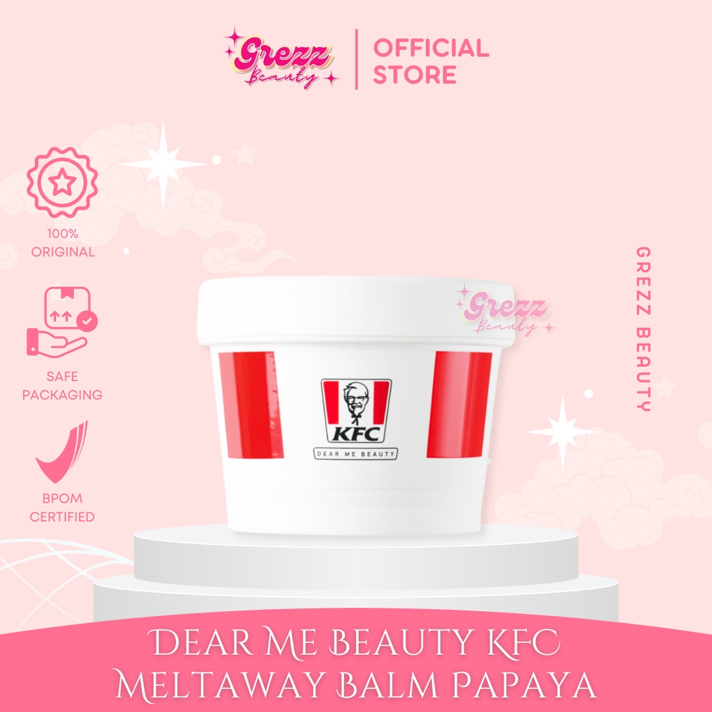 Jual Dear Me Beauty x KFC 30 Seconds Meltaway Balm Papaya - Cleansing ...