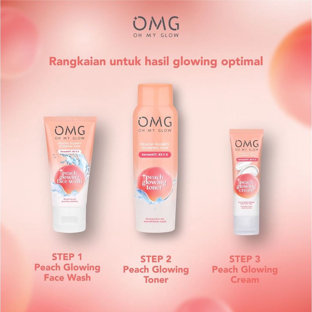 Jual OMG Oh My Glow - 1 SET Skincare BPOM 100% Original | Paket ...