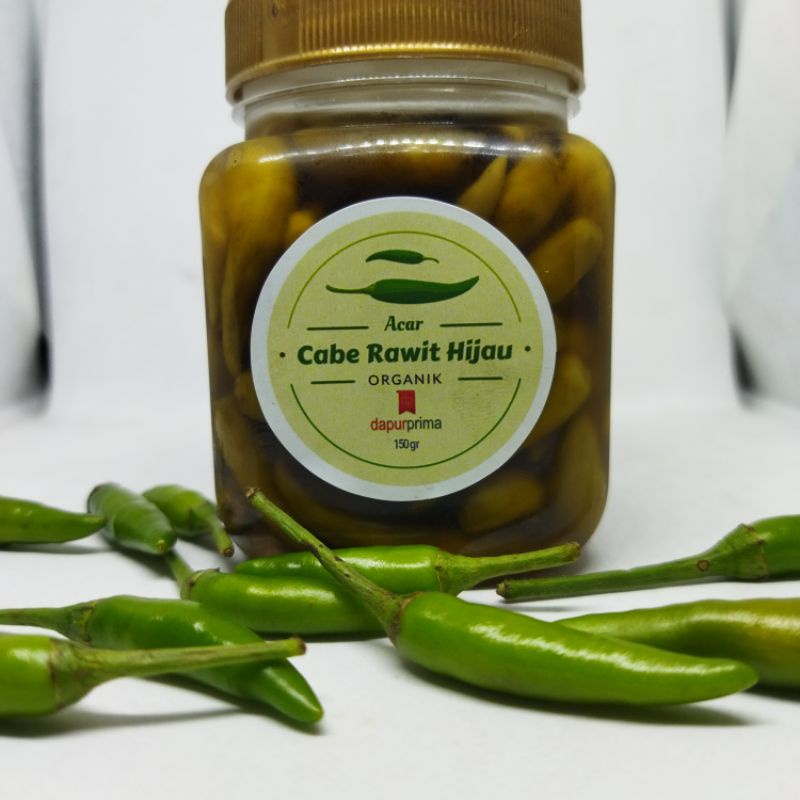 Jual Acar cabe rawit ijo organik (home made) | Shopee Indonesia