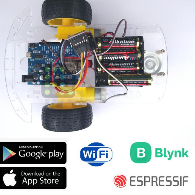 Jual WiFi Smart Car 2WD untuk Pemula SD SMP SMA with Video Tutorial n ...