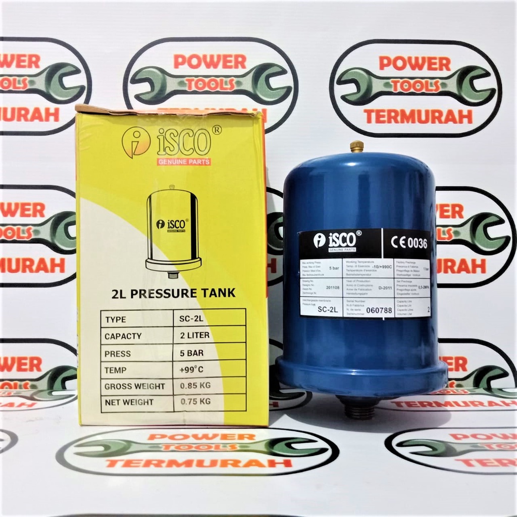 Jual Tabung Pompa Air 2L Otomatis Tekanan Angin Tangki National ESE ...