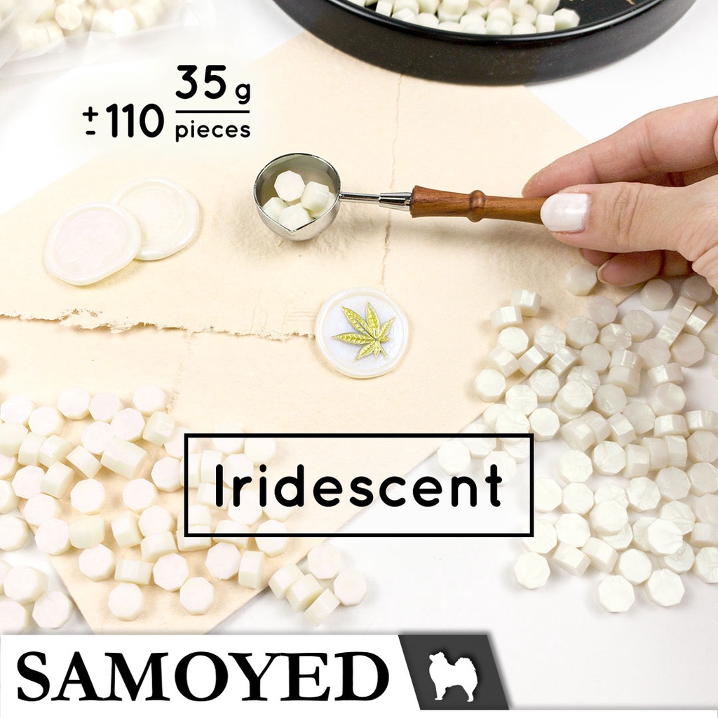 Jual Lilin Segel / Stempel Surat / Undangan / Seal / Sealing Wax Beads 35 g Samoyed WXBD-35 ...