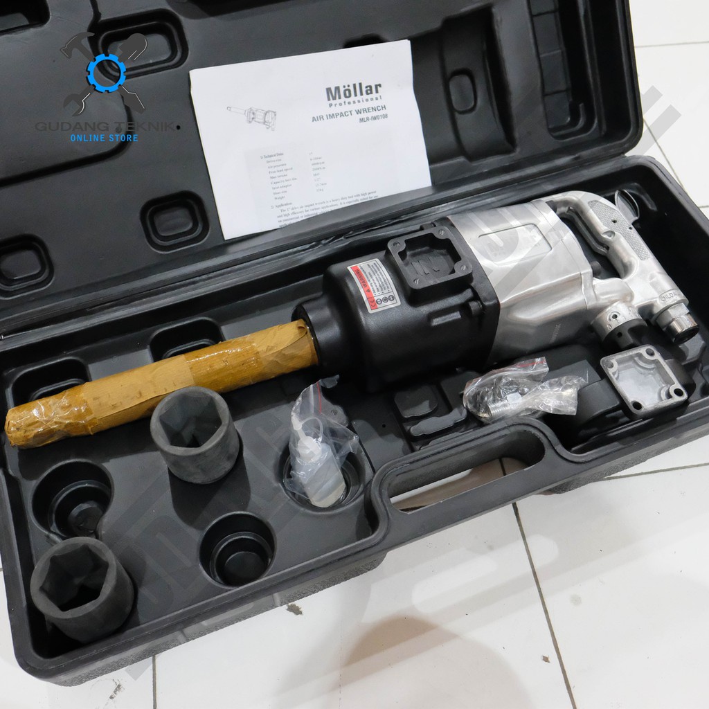 Jual Mesin Pembuka Baut Roda Truck Mobil 1" MLR-IW0108 MOLLAR / Air ...