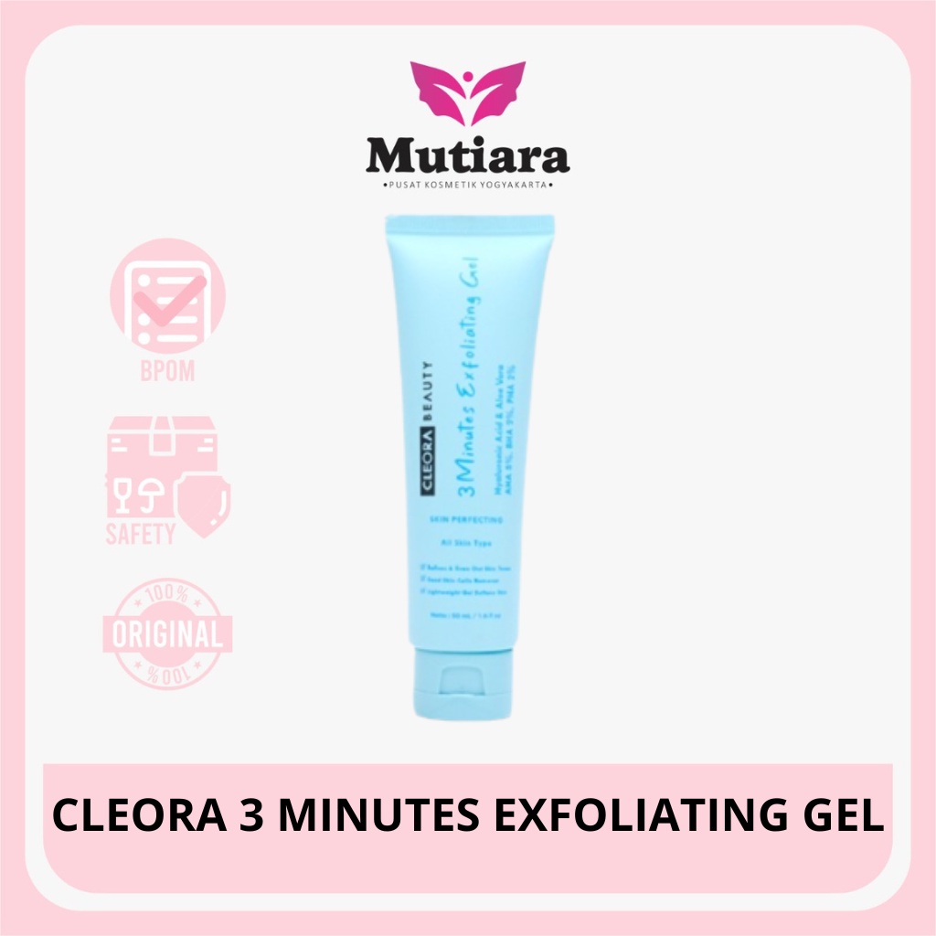 Jual CLEORA 3 MINUTES EXFOLIATING GEL | Shopee Indonesia