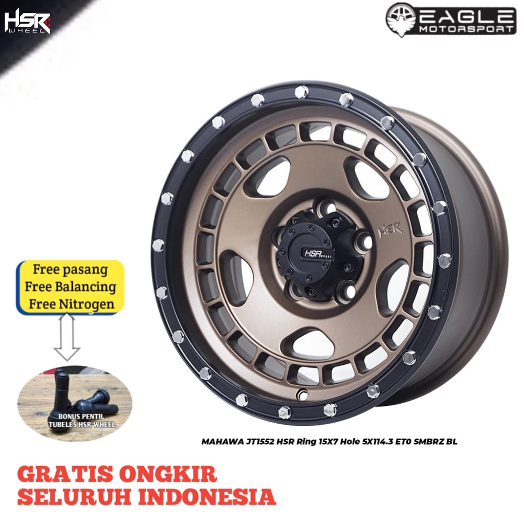 Jual EAGLE | VELG MOBIL R15 RING 15 HSR MAHAWA VELG TERIOS RUSH XPANDER ...