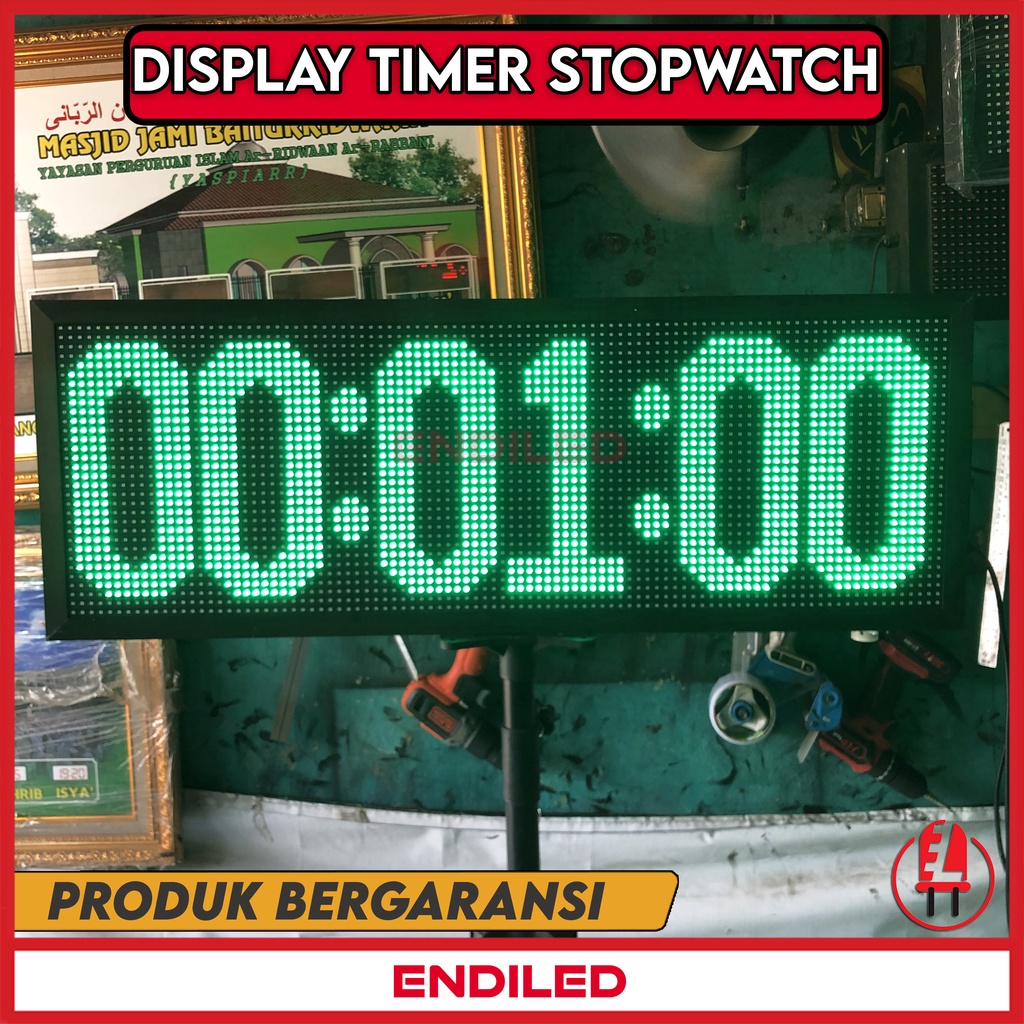 Jual Led digital display timer stopwatch | Shopee Indonesia