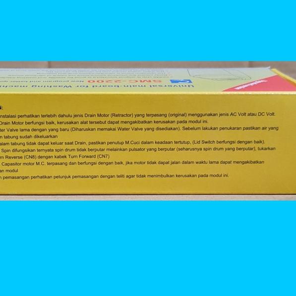 Jual PCB MODUL MESIN CUCI OTOMATIS PANEL MAIN BOARD MESIN CUCI ...
