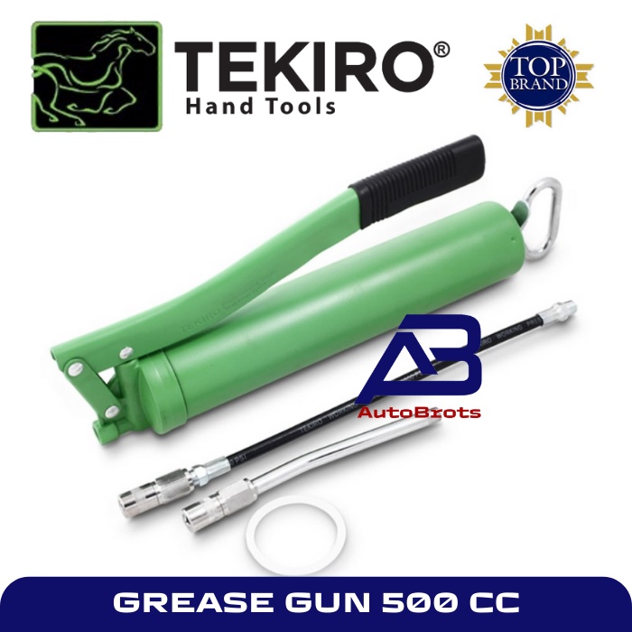Jual Hand Grease Gun 500cc TEKIRO / Pompa Gemuk Tangan | Shopee Indonesia