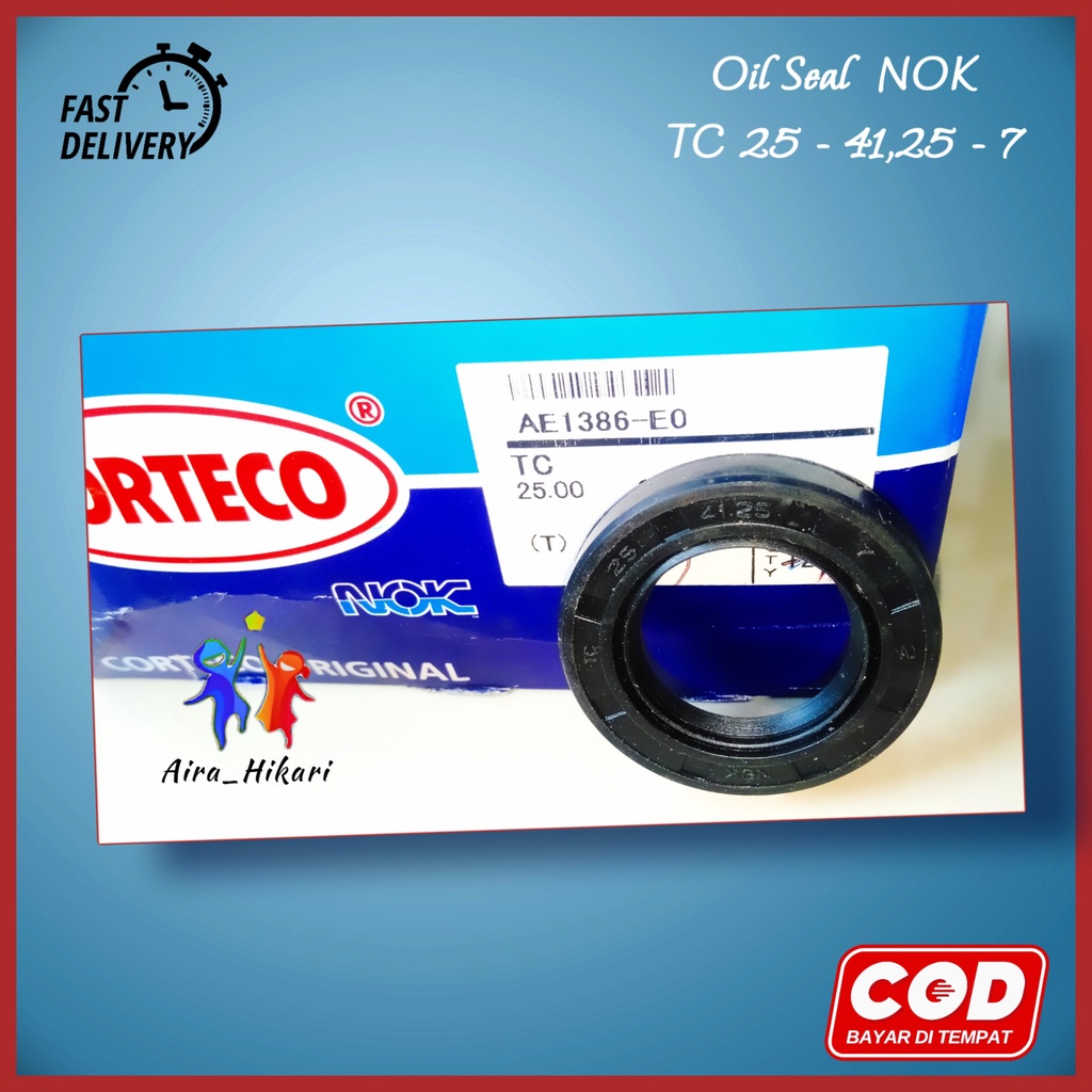 Jual Oil Seal NOK TC 25 41,25 7 | Shopee Indonesia
