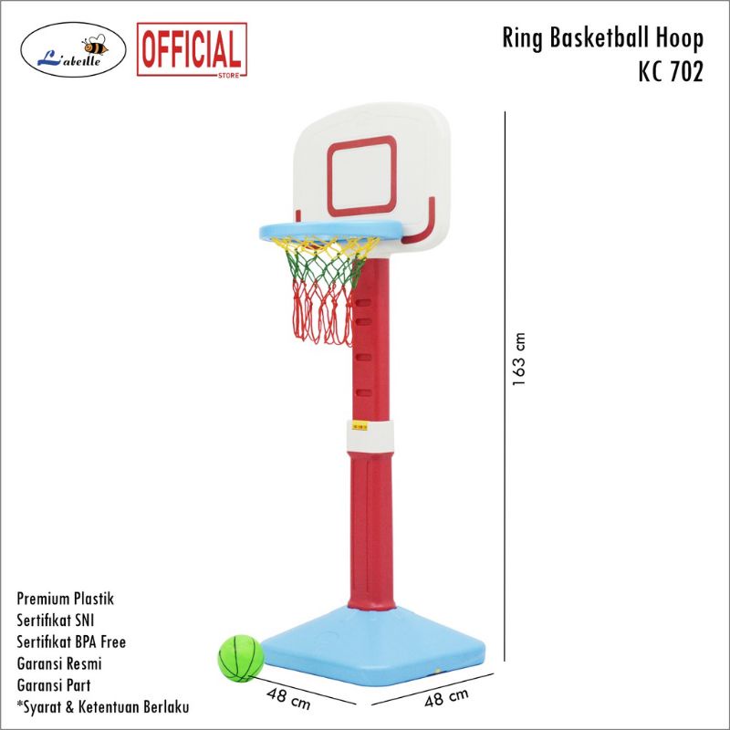 Jual Labeille Basketball Set KC 702 / Ring Basket Anak / Mainan ...