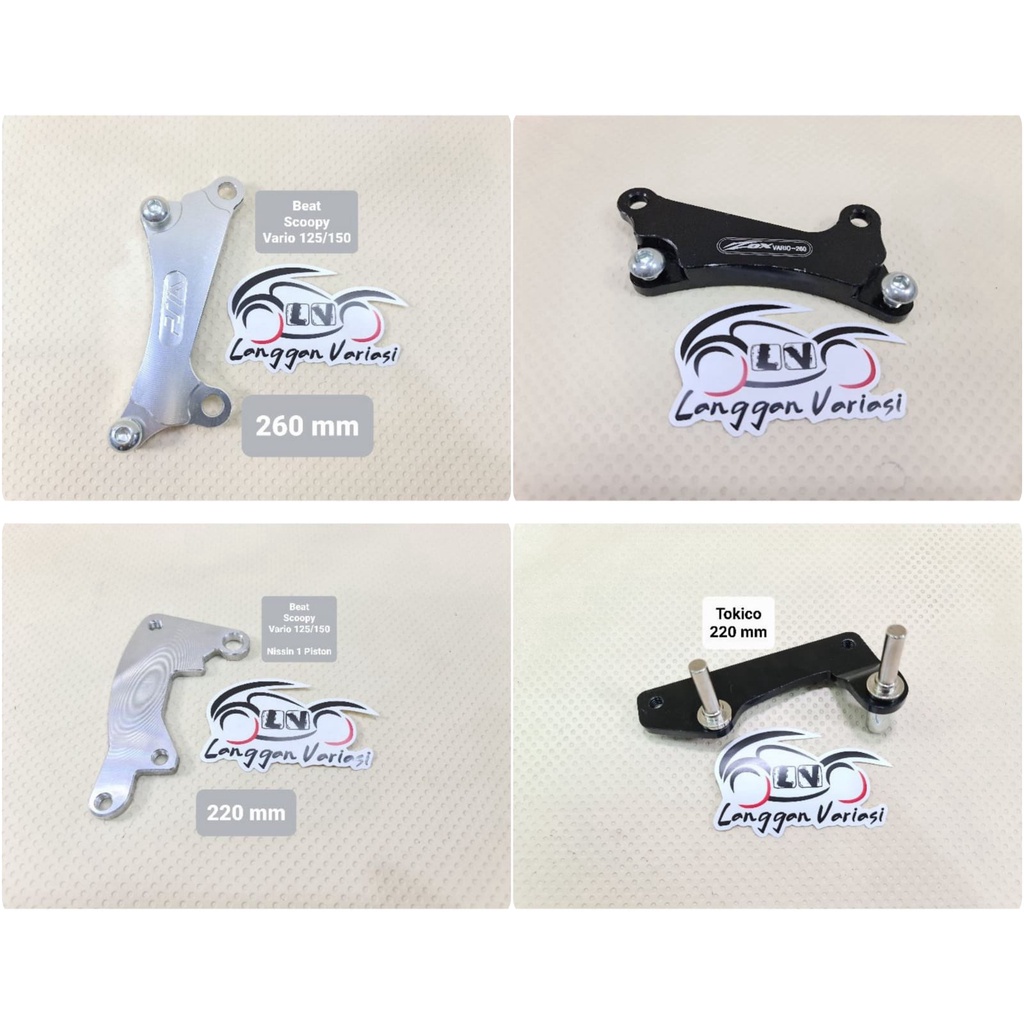 Jual Bracket Braket Breket Adaptor Cakram Kaliper Rem Honda Genio ...