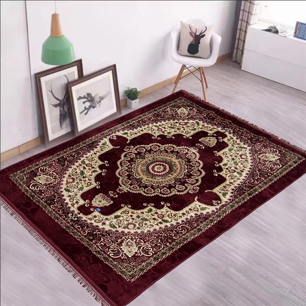 Jual KARPET ARAB RUMBAI jumbo ukuran besar 200X300 karpet super jumbo ...