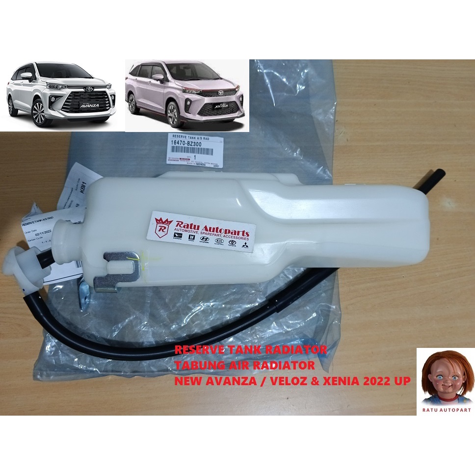 Jual TABUNG AIR RADIATOR NEW XENIA AVANZA VELOZ TAHUN 2022 KEATAS ...