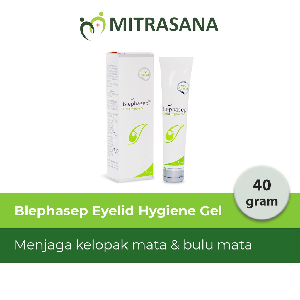 Jual Blephasep Gel 40gr Eyelid Hygiene Gel | Shopee Indonesia