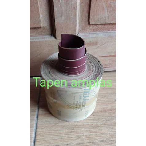 Jual AMPLAS ROLL GRIT 500 NO 500 KERTAS 50M 50 METER NIKEN | Shopee ...