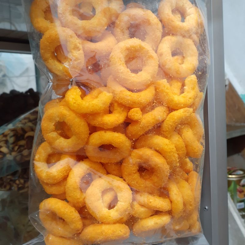 Jual SNACK RING KEJU 150GRAM/CEMILAN KILOAN | Shopee Indonesia