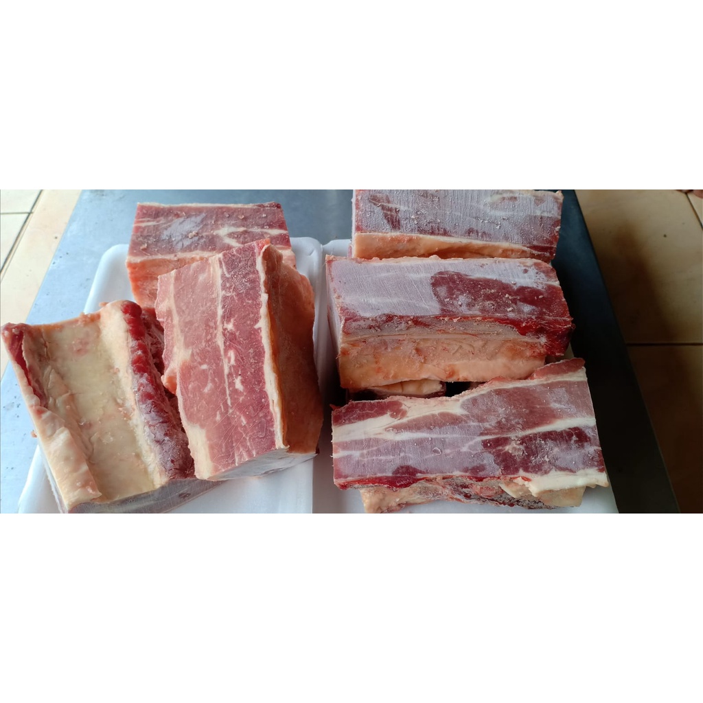 Jual Short Ribs BBQ | Iga Bakar Daging Tebal 1kg | Shopee Indonesia