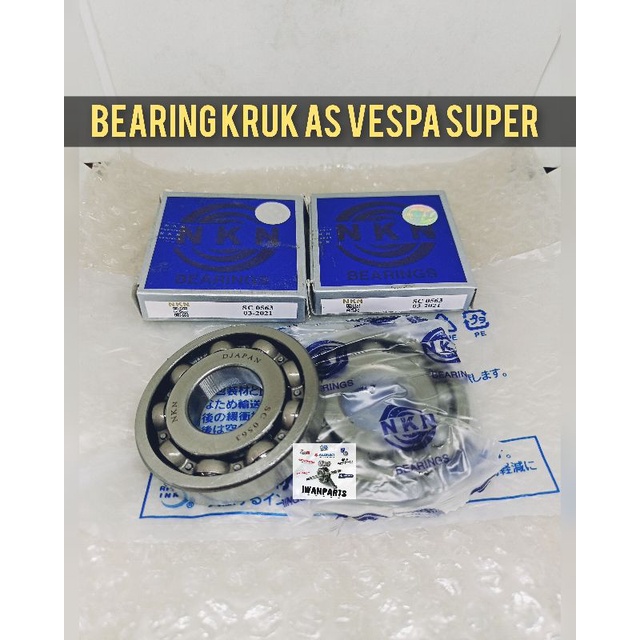 Jual bearing kruk as vespa super bantalan besi | Shopee Indonesia