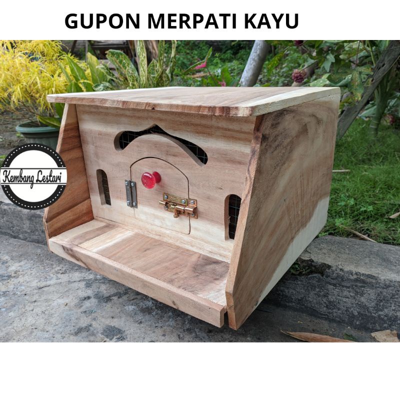 Jual GUPON PAGUPON BURUNG MERPATI DARA MEDIUM SIZE KAYU JAWA | Shopee ...