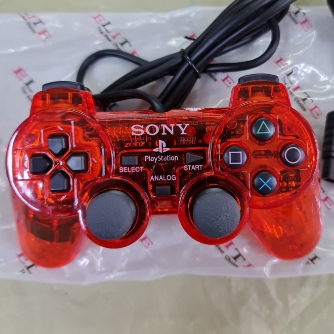 Jual New SONY PS2 PS 2 Stik Stick Gamepad Joystick Controller PC Laptop ...