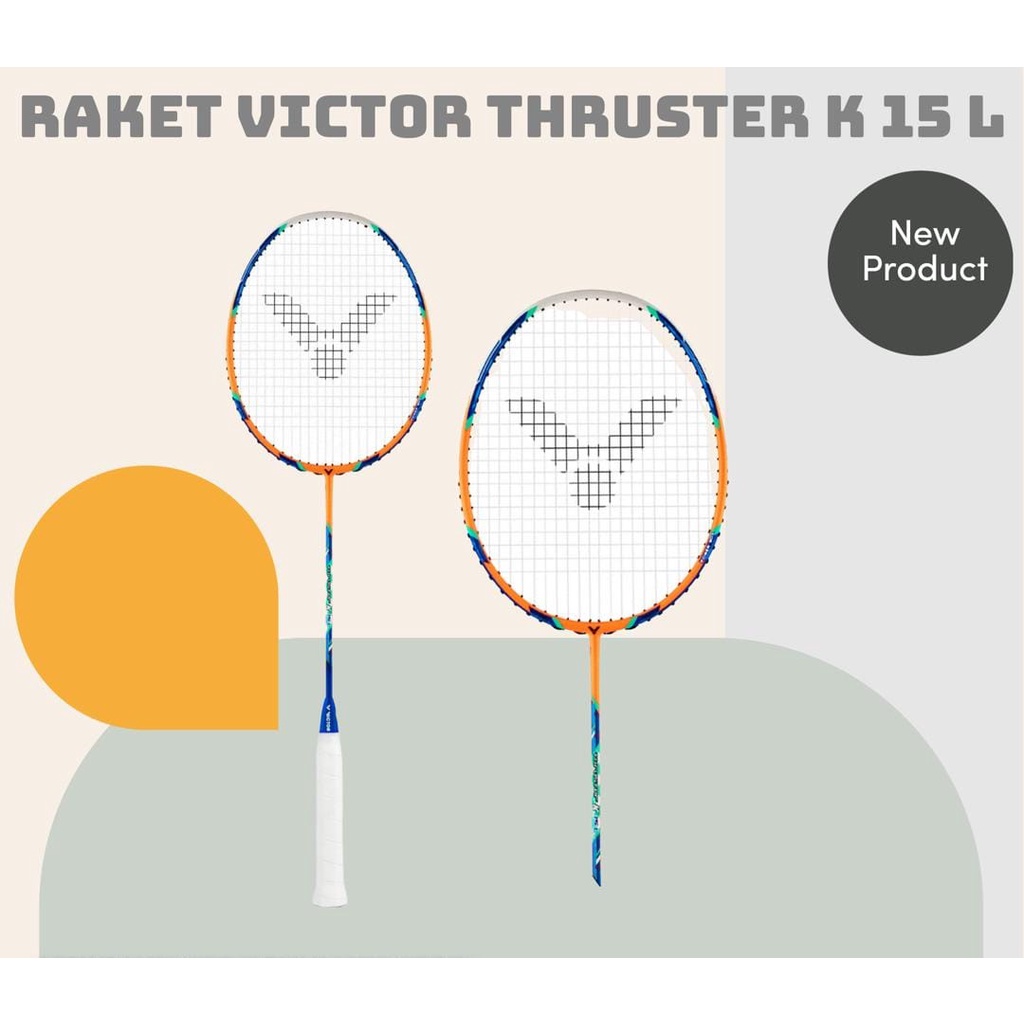 Jual Raket Badminton Victor Thruster K 15L Original Raket Victor ...