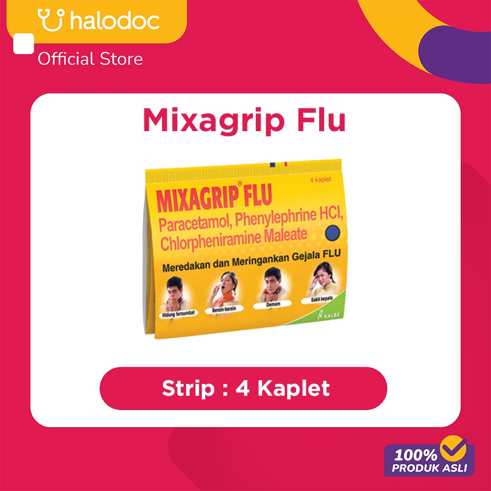 Jual Mixagrip Flu 4 Kaplet | Shopee Indonesia