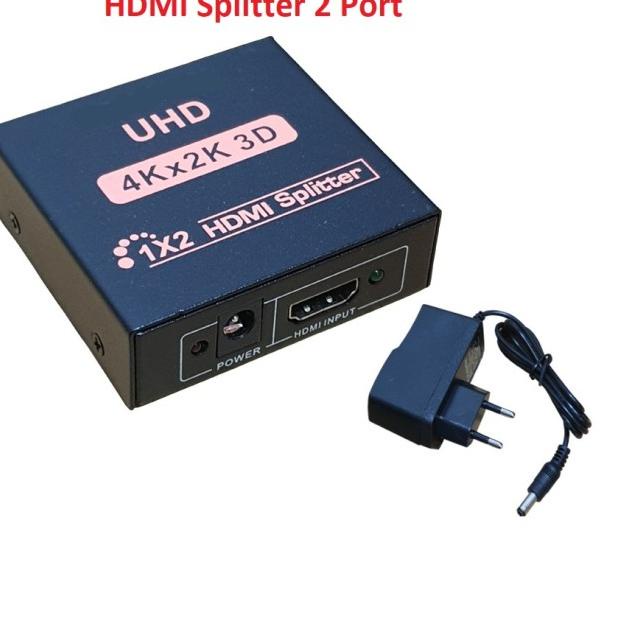 Jual HDMI Splitter 2 Port Support Resolusi 4K Full HD 3D | Shopee Indonesia