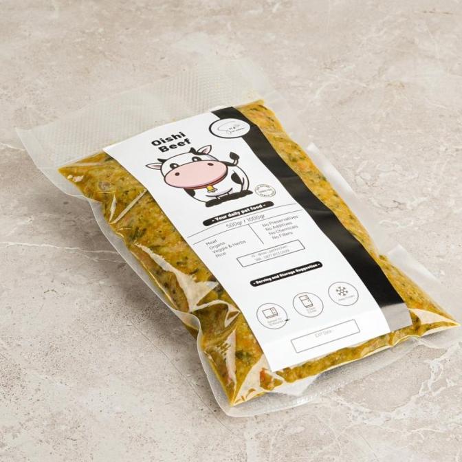 Jual COOKED DOG FOOD BEEF (DAGING SAPI) SAN PET KITCHEN FROZEN ...