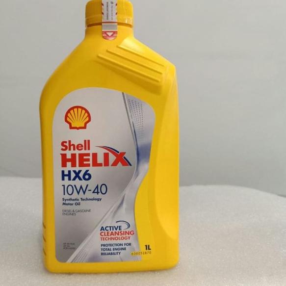 Jual Shell Helix HX6 10/40 Liter | Shopee Indonesia