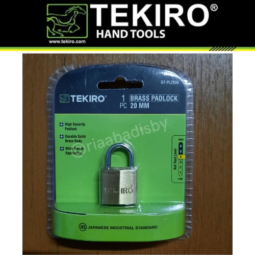 Jual GEMBOK KUNINGAN 20 MM 30 MM TEKIRO || GEMBOK KOPER GEMBOK TOOL BOX ...