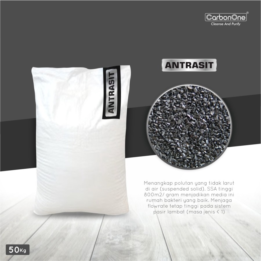 Jual Antrasit Sak Polos, Media Filter (Kemasan 50 Kg) | Shopee Indonesia