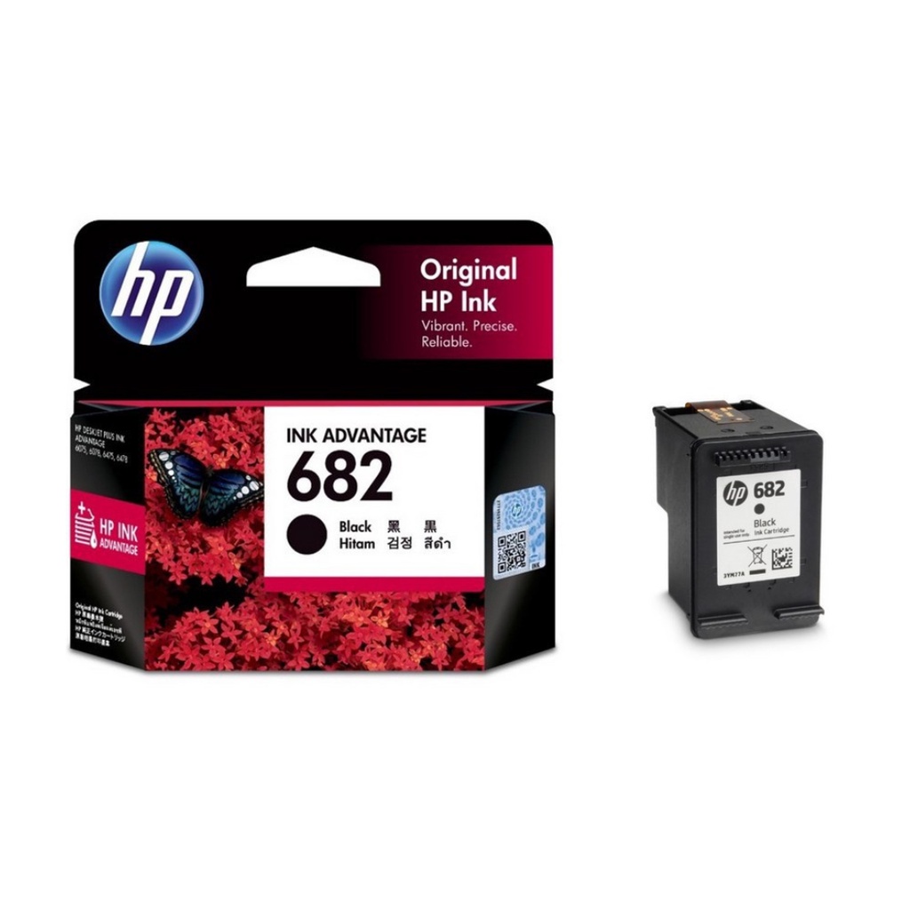Jual Cartridge HP 682 / Tinta HP 682 Black & Colour Original Ink ...