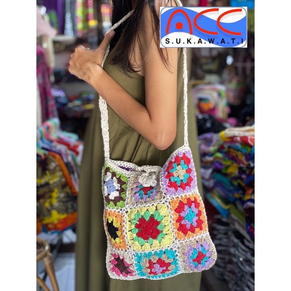 Jual Tas Rajut Kotak | Shopee Indonesia