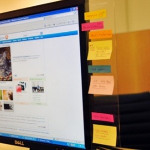 Jual Papan Tempel Memo / Memo Board untuk Layar Monitor Komputer ...