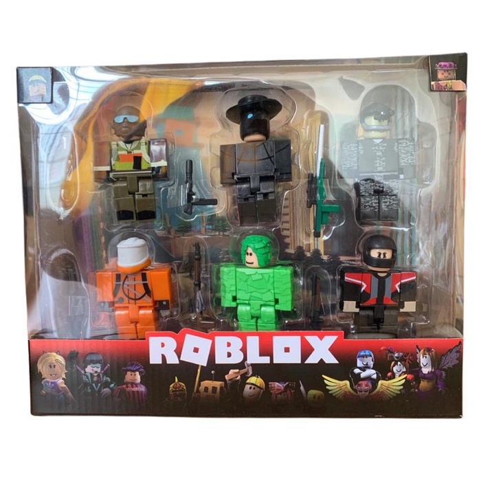 Jual Roblox Figure Pack Set 6 / Mainan Roblox Minifigure | Shopee Indonesia