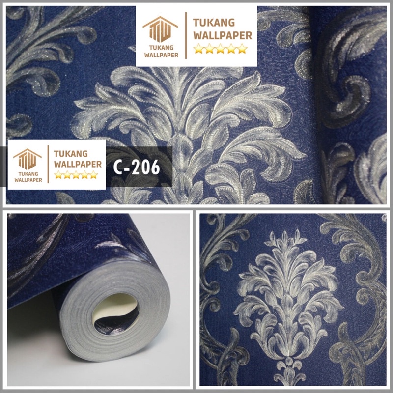 Jual WALLPAPER DINDING VINYL SALUR MEWAH 3D PREMIUM TEBAL BERTEKSTUR DAN TIMBUL | WALPAPER ...