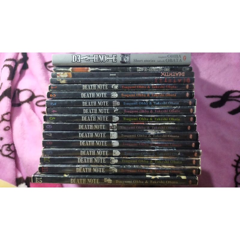 Jual Full Set Death Note Terlengkap (Death note Vol 1-12, Deathix 1-2 ...