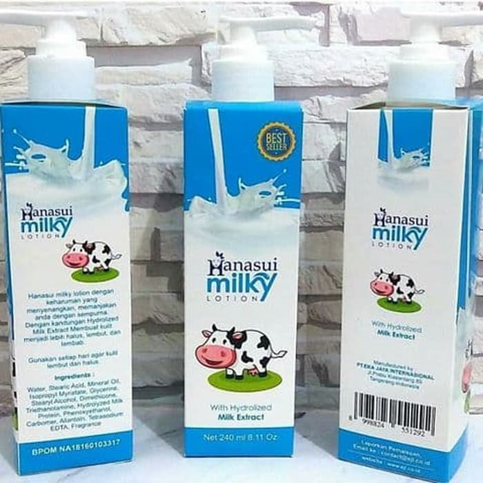Jual Hanasui Milky Hand Body susu-BPOM | Shopee Indonesia