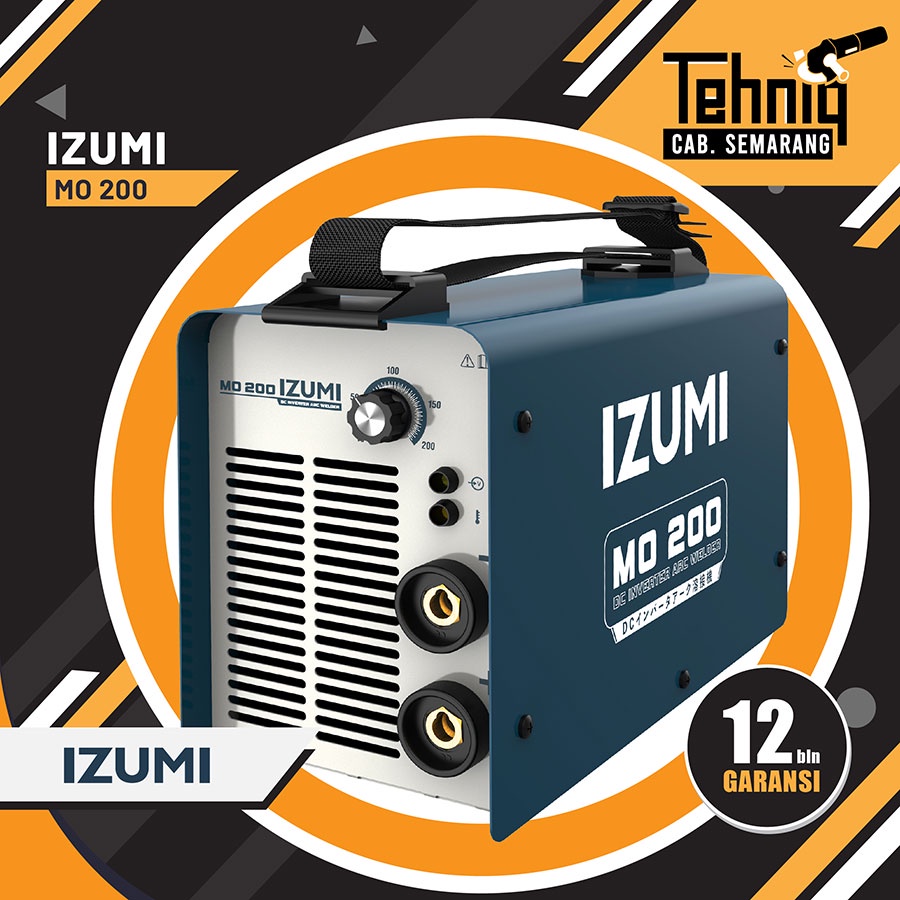 Jual IZUMI MO 200 MESIN LAS / TRAVO LAS LISTRIK / INVERTER WELDING LAS MO 200 | Shopee Indonesia