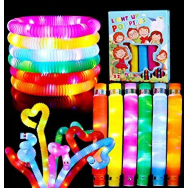 Jual MAINAN ANAK VIRAL LIGHT UP POP PIPES,POP LIGHT | Shopee Indonesia