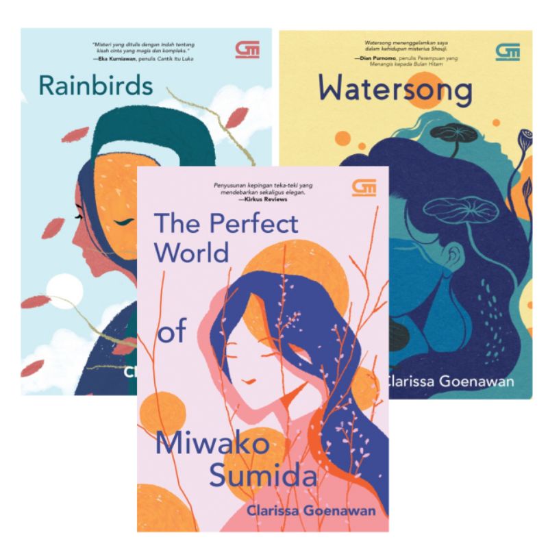 Jual NOVEL CLARISSA GOENAWAN : RAINBIRDS - THE PERFECT WORLD OF MIWAKO ...