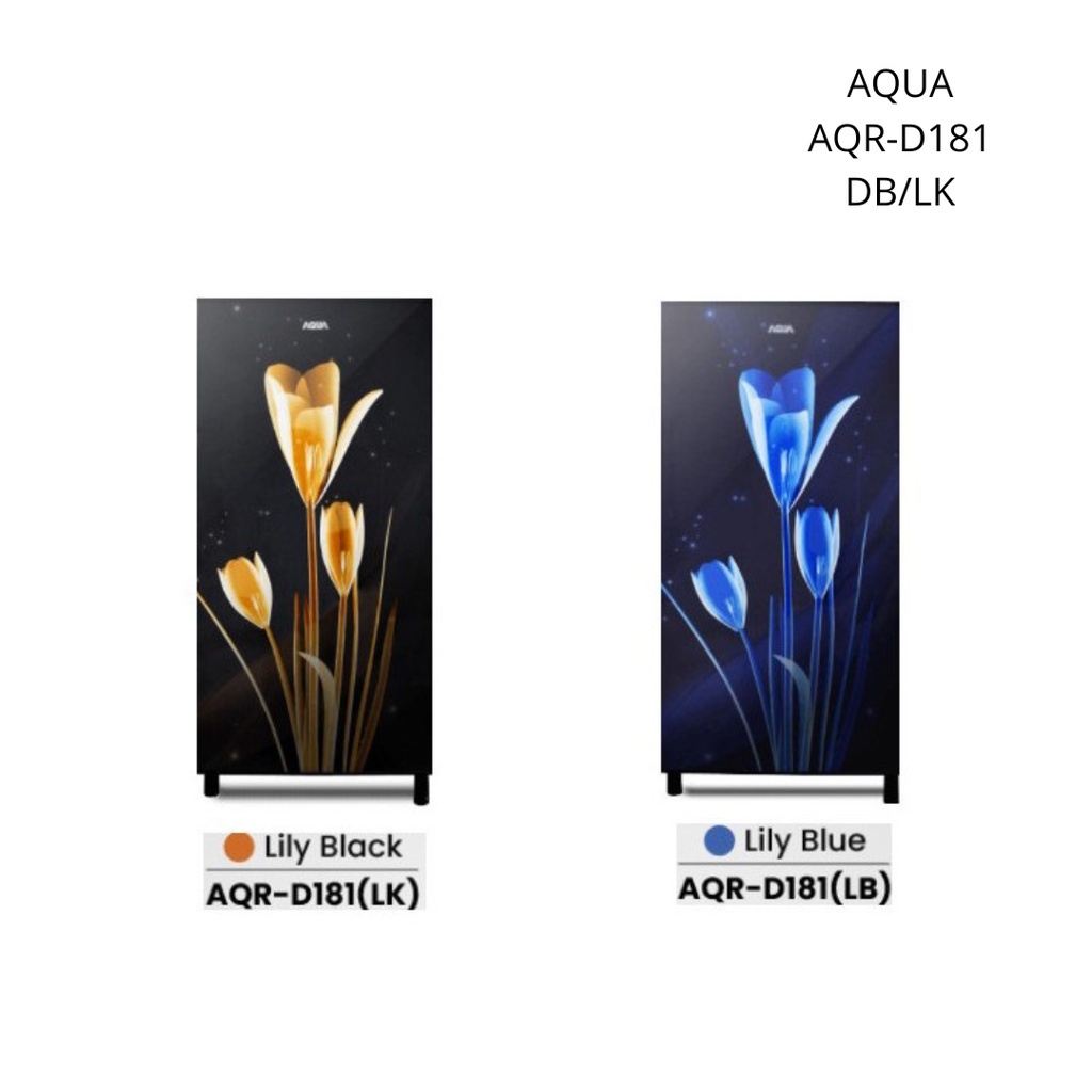 Jual AQUA AQR-D181 LK/LB KULKAS (1 PINTU) | Shopee Indonesia
