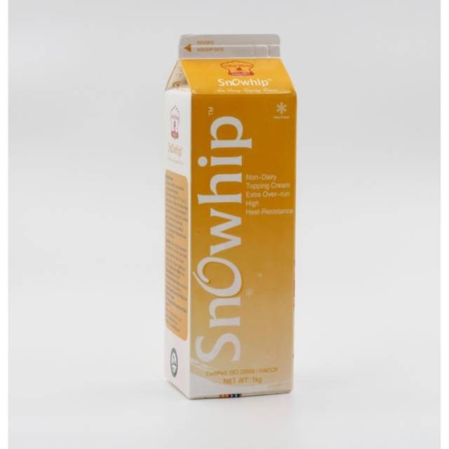 Jual Snow Whip / Whipping Cream Non Dairy 1 Lt | Shopee Indonesia