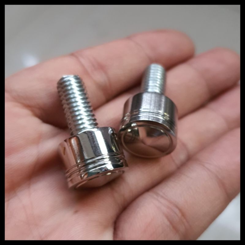 Jual BAUT TUTUP LUBANG SPION/BAUT SEKRUP DUDUKAN SPION MOTOR VESPA IGET/I GET/PRIMAVERA/SPRINT ...