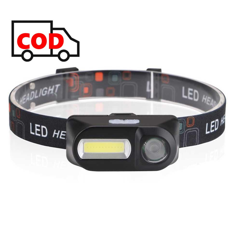 Jual Lampu Senter Kepala Mini LED 3 Mode Pencahayaan Super Terang ...