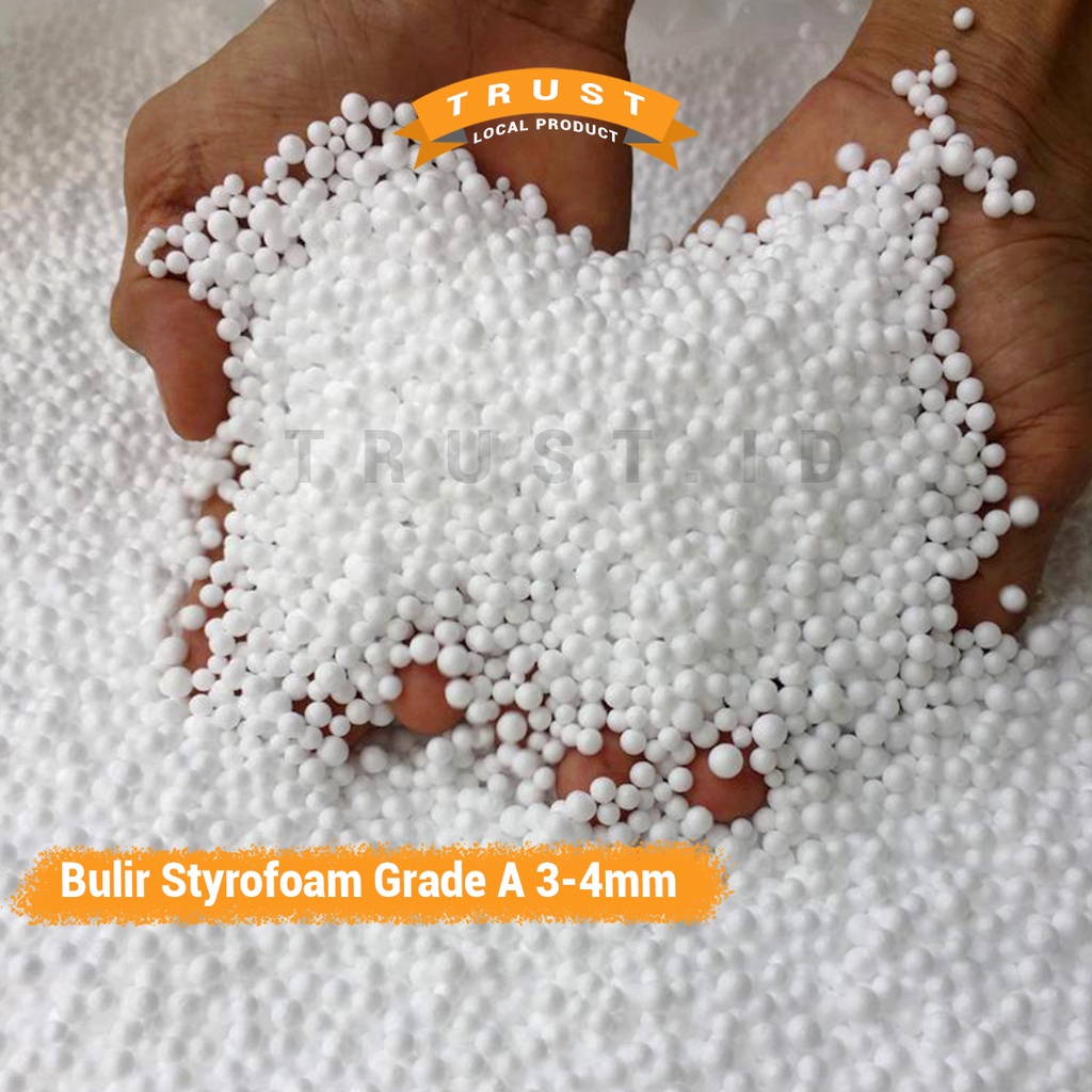 Jual SG / BUTIRAN STYROFOAM (10GRAM)/ Styrofoam Beads Gabus / Isi Bean ...