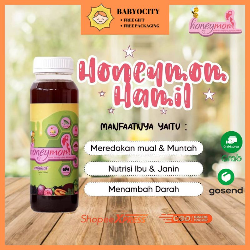 Jual HONEYMOM Madu Hamil untuk Kebutuhan Nutrisi Ibu Hamil 250ml ...