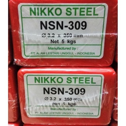 Jual NIKKO STEEL Welding Electrode Kawat Las NSN 309 3.2mm 3.2 mm 350mm ...