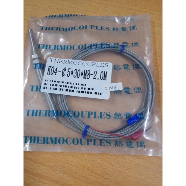 Jual Thermocouple TC type K ukuran 5 x 30 mm | Shopee Indonesia